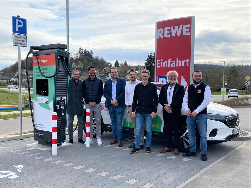 Pfalzwerke-Ladesäule REWE Haßmersheim